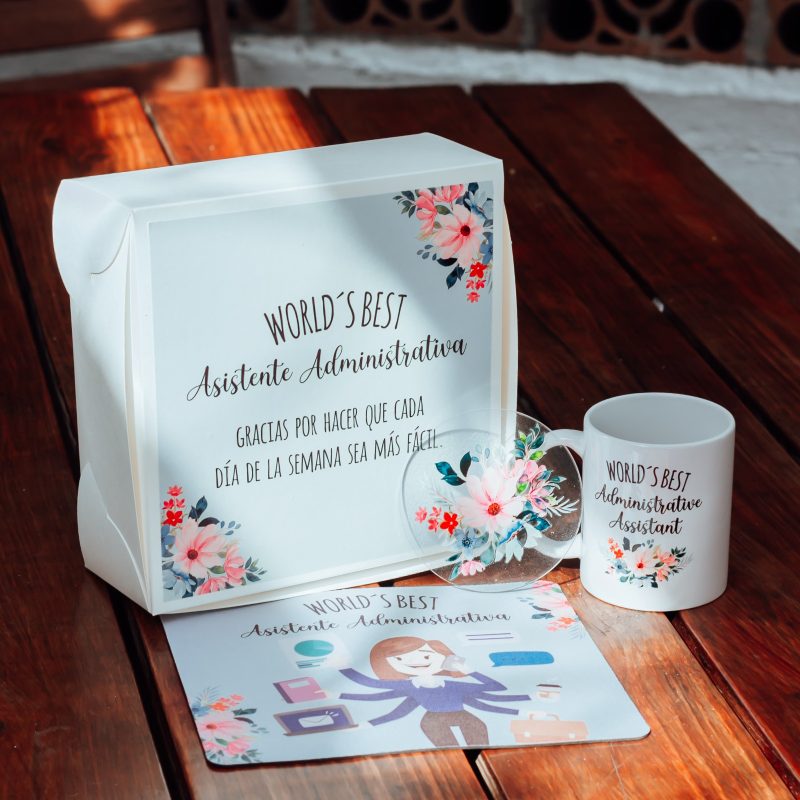 Kit de regalo personalizado con charola - Innovarte